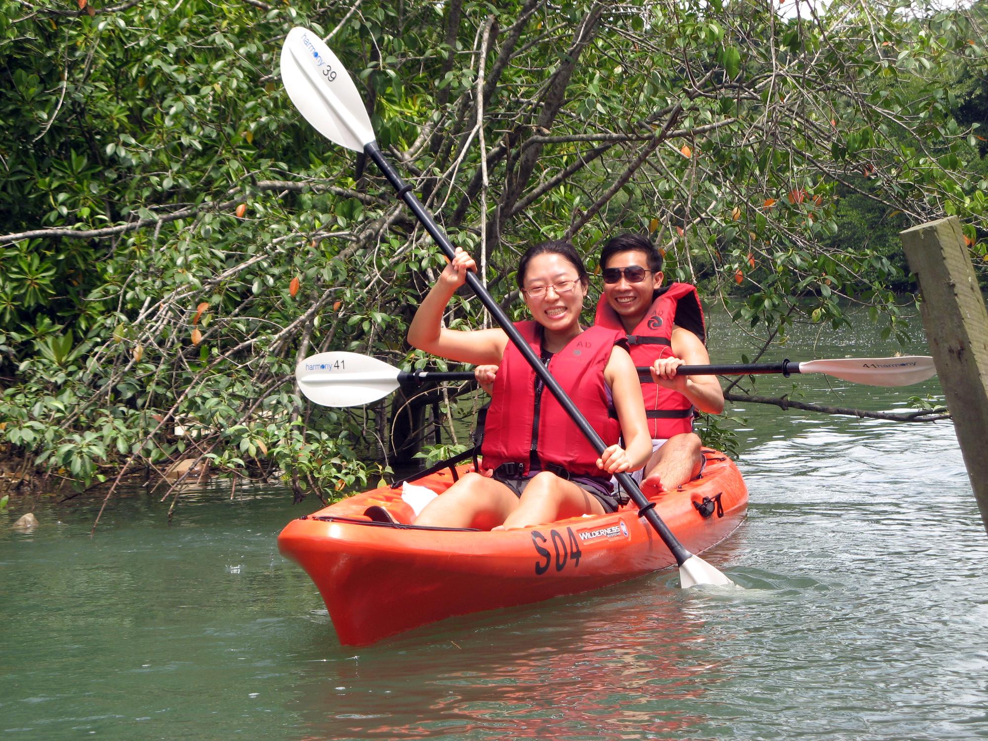Pulau Ubin Kayaking - SingaporeTravel